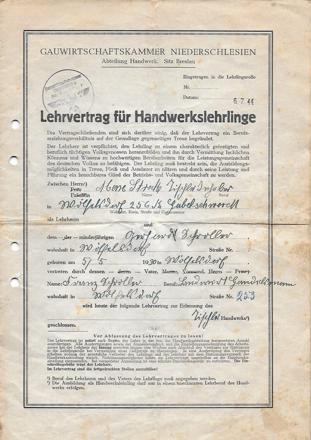 Alte Dokumente Archive – Wölfelsdorf